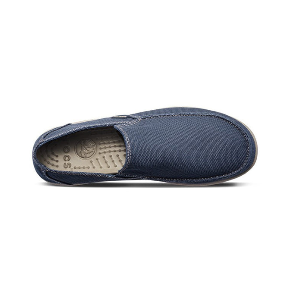 Crocs Santa Cruz Clean Cut Loafers - NVYBRN – Footly Egypt